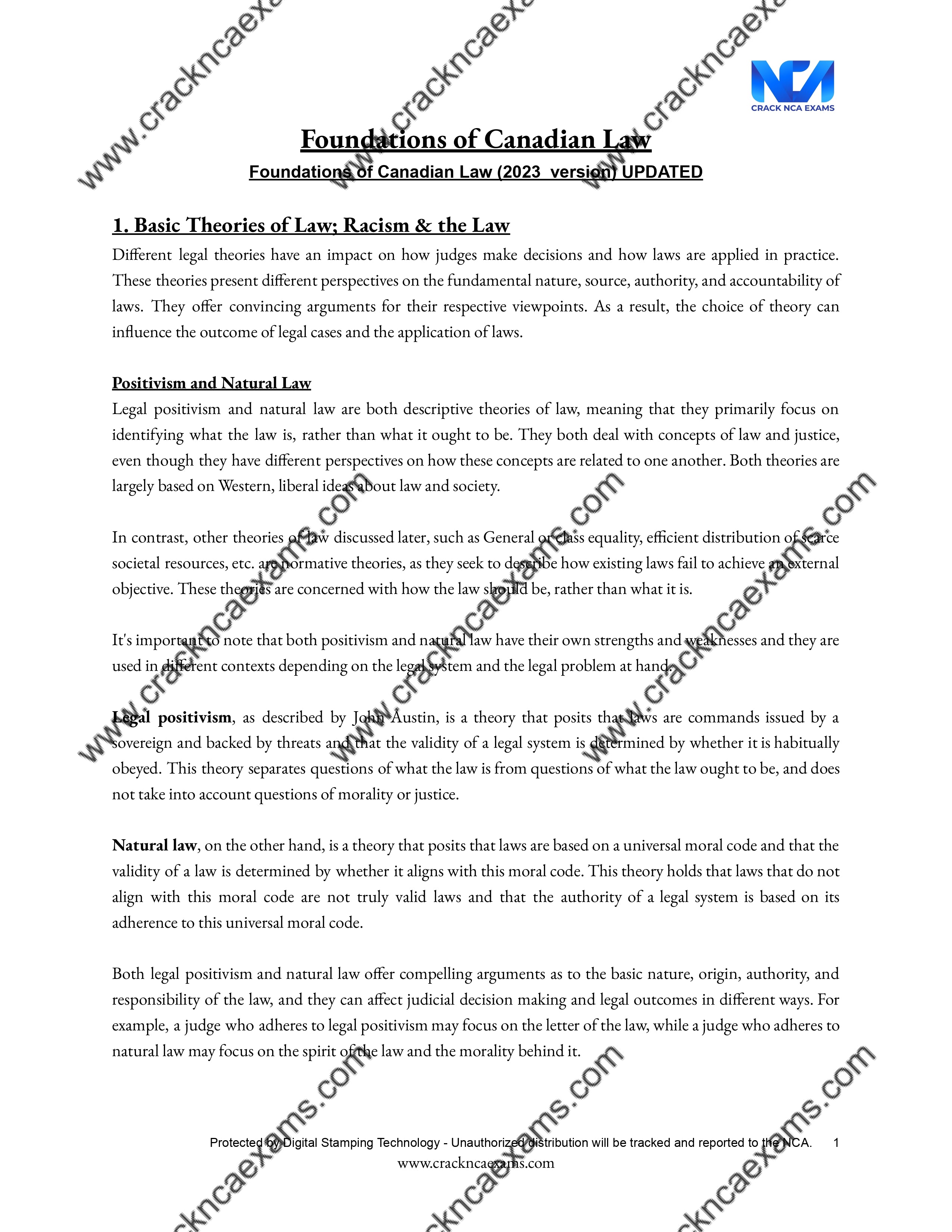 Products – Crack NCA Exams